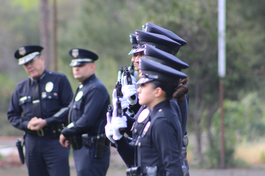 Los Angeles Police Department Recruit Graduation Makeup Ceremony » # ...